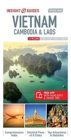 Insight Guides Travel Map Vietnam, Cambodia & Laos (Insight Maps) | Buy ...