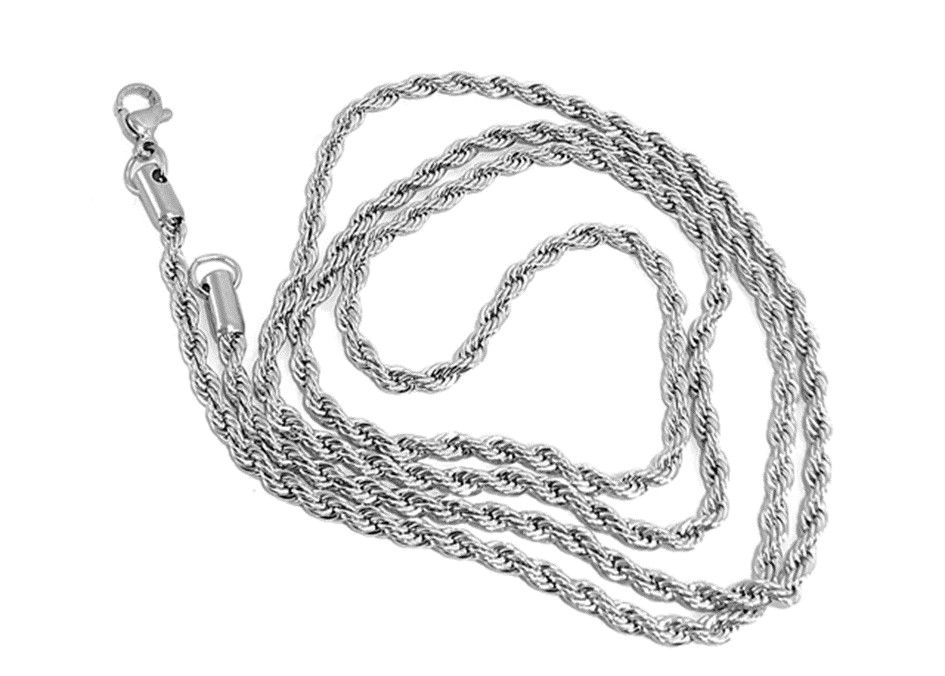 Stainless Steel Rope Chain - 2.34 mm - Thin | Shop Today. Get it ...