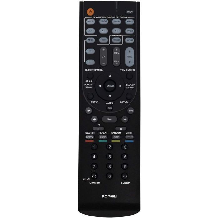 Replacement Remote Control for ONKYO RC-799M | Shop Today. Get it ...