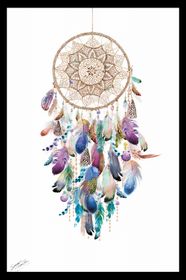 Summer Thornton - Dream Catcher Poster with Black Frame | Shop Today ...