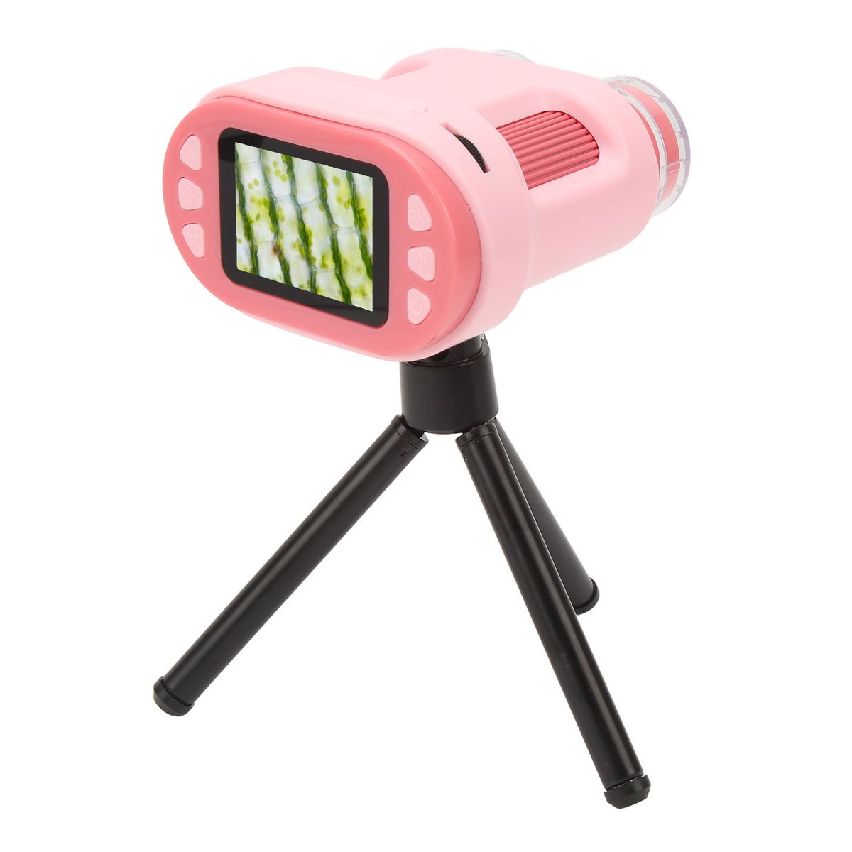 HD 1080P Kids Microscope Telescope 2.0in IPS Display Pink | Shop Today ...