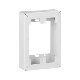 MTS Open Back Electrical Extension Box - 100x50mm (White Steel) | Shop ...