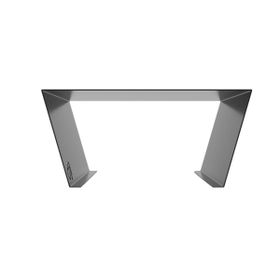 Timeless Noir Black Rectangular Steel Coffee Table | Shop Today. Get it ...