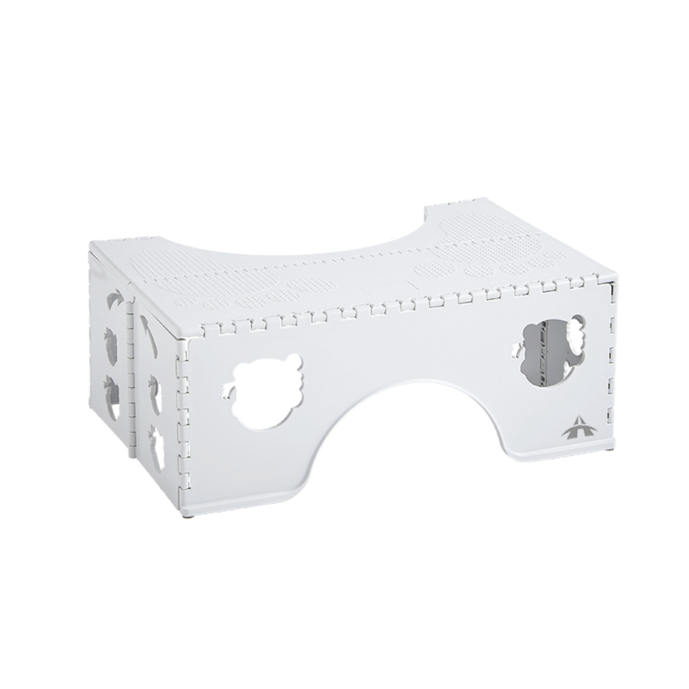 Bathroom Foldable U-Shaped Toilet Stool Portable Travel Foot Stool ...