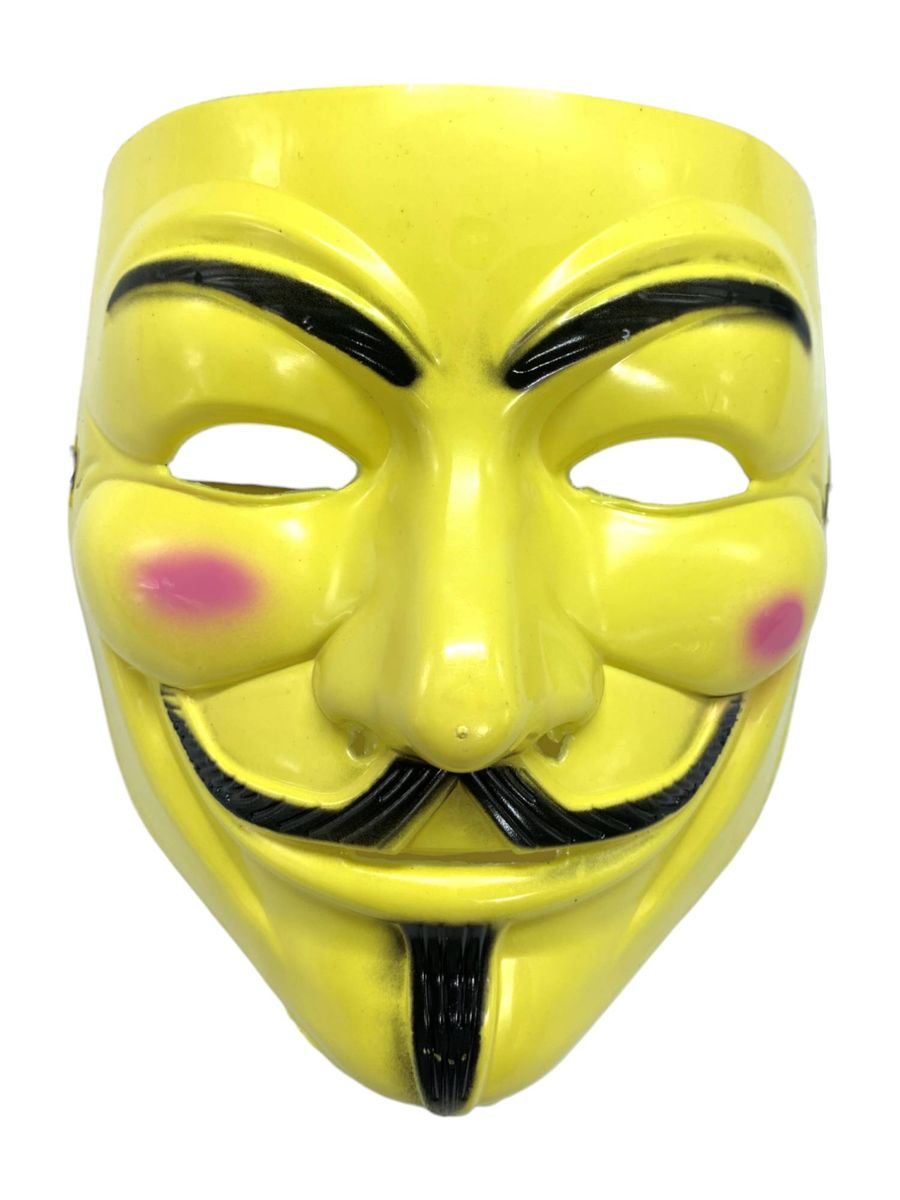 V for Vendetta Yellow Halloween Mask | Shop Today. Get it Tomorrow ...