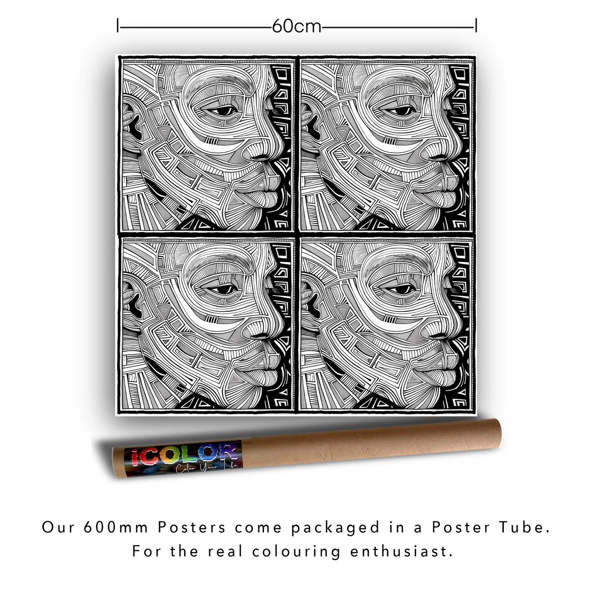 iColor Large Colouring Poster UNITY MOSAIC | Shop Today. Get it ...