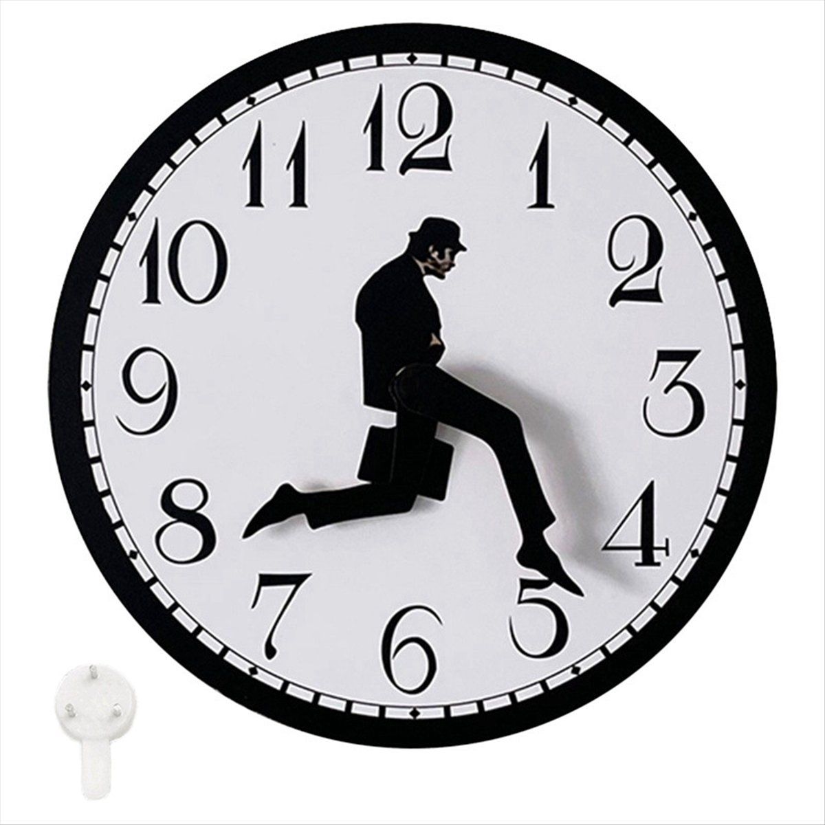 Walks Clock Silly Walk Wall Clock A Interesting Wall Clock A | Shop ...