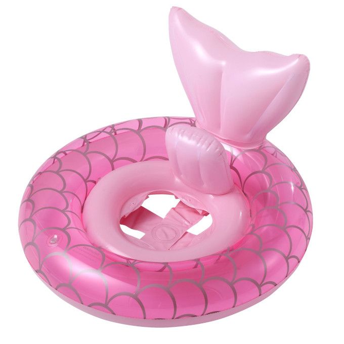 Olive Tree - Inflatable Swim Ring Floaty Mermaid for Children 0-5 Years ...