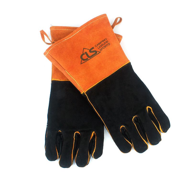Unisex Heat Resistant Leather Braai Gloves Set | Shop Today. Get it ...