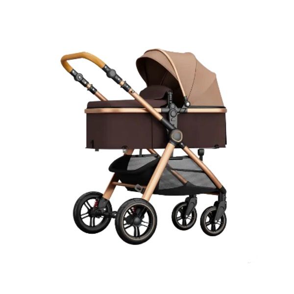 Baby Stroller Portable Highview Stroller For Baby 0-36-Dynamic-Brown ...