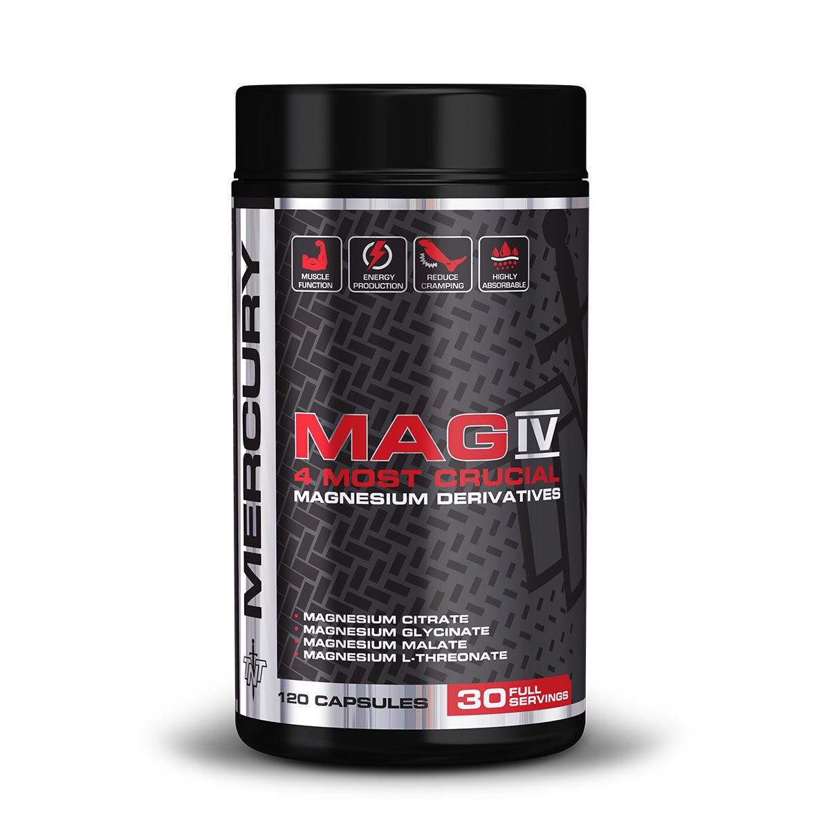 TNT Mercury Mag IV - Magnesium Supplement - 120 capsules | Shop Today ...