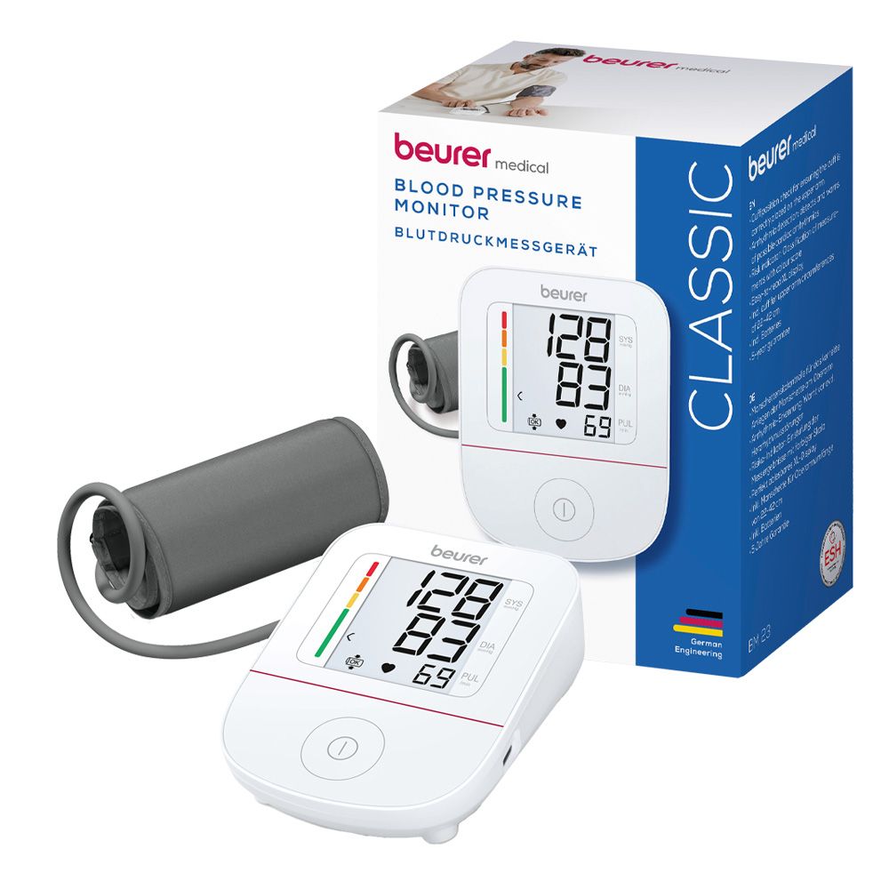 Beurer Germany Blood Pressure Monitor BM 23 Upper Arm 22-42cm ...