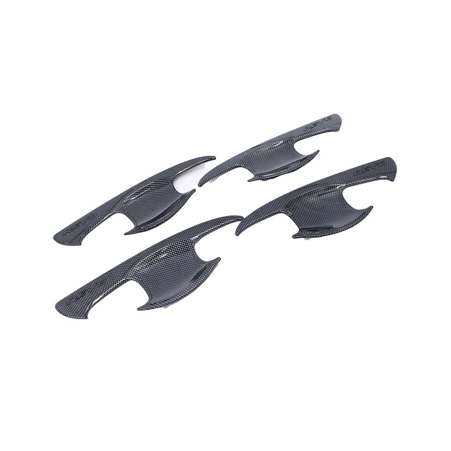 Carbon Fibre Door Handle Inserts - Fits Toyota Hilux Revo 2016+ (Non ...