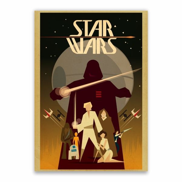 Star Wars Cartoon Poster - A1 | Shop Today. Get it Tomorrow! | takealot.com