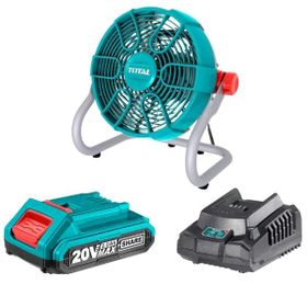 Total Tools - Fan / Lithium-Ion Fan 20V with 2.0Ah Battery & Charger ...