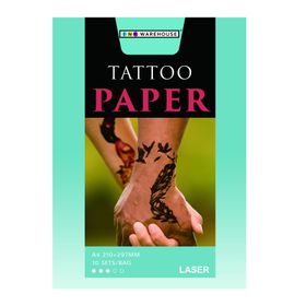 Tattoo Paper A4 Printable (10 Sheets) - Laser | Shop Today. Get it ...