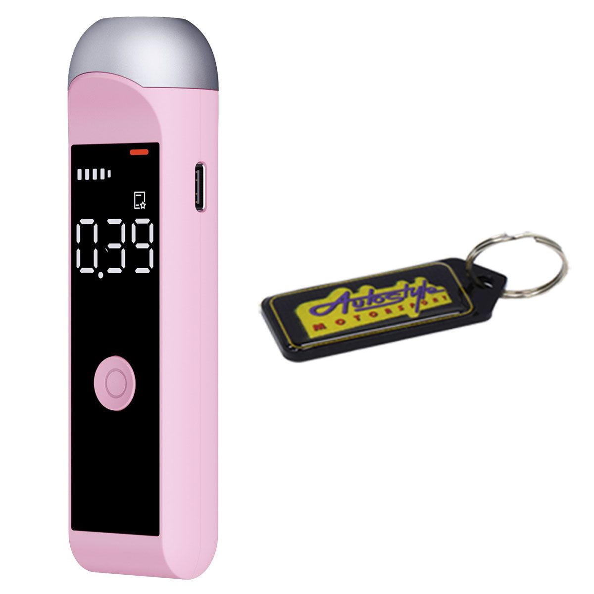 Alcohol Tester High-Accuracy LCD Non-Contact Breathalyzer Analyzer ...