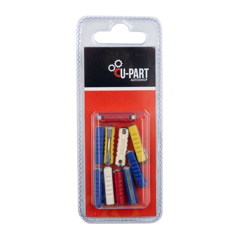 U-Part - Ceramic Fuse Assorted - Automotive - 10 Piece - Bulk Pack of 5 ...