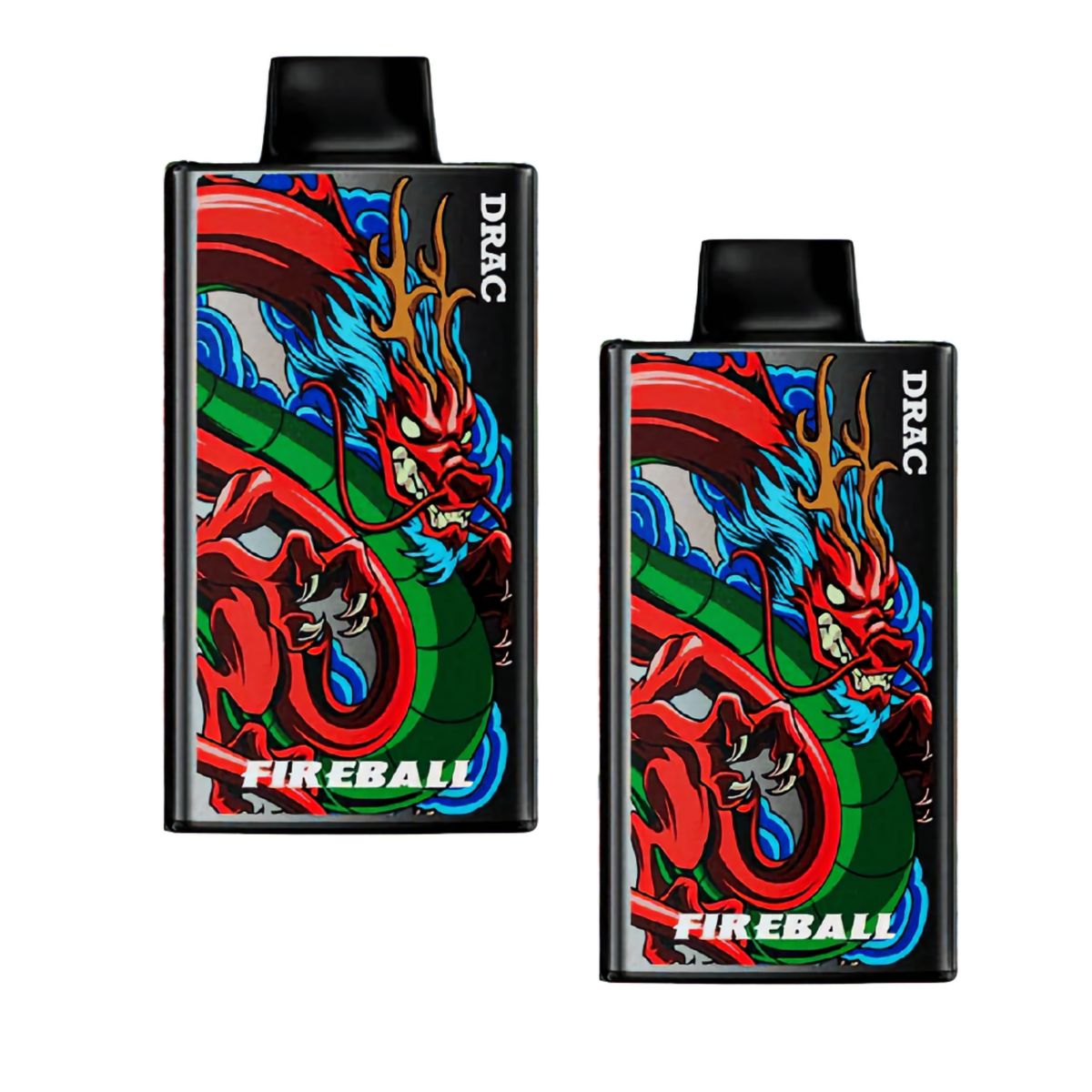 Nasty Drag-on 25000 Puffs Watermelon Ice (Fireball) - 2 Pack | Shop ...