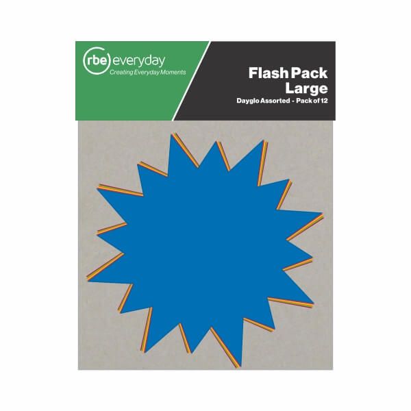 RBE: Flash Pack Large Assorted Colours 12 Pack (210x210) | Shop Today ...