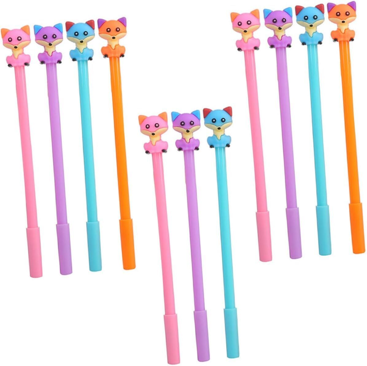 11pcs Creative Gel Pen Fine Tip Roller Pens for Boys and Girls School ...