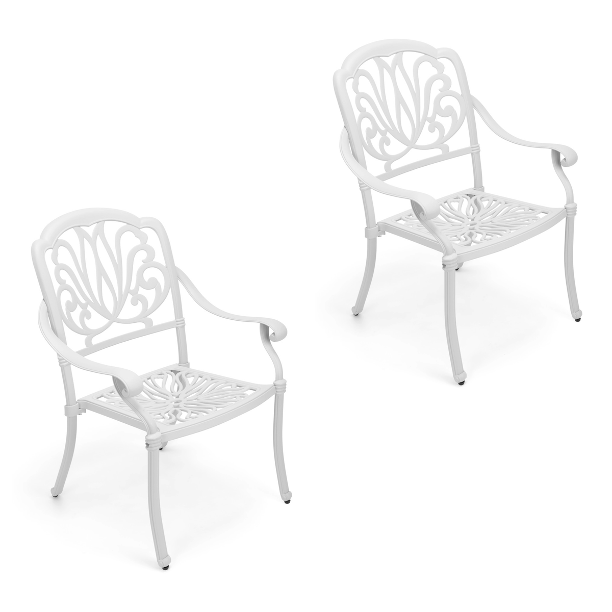 Anray - Protea Chair - Cast Aluminium (Pair) | Shop Today. Get it ...