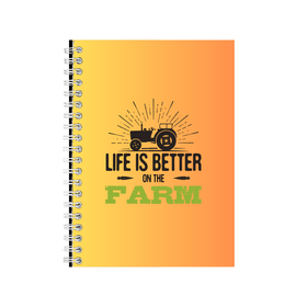 Farm Notebook - Fun Farmer Farming Gift Idea - Writing Books Notepad ...