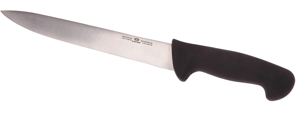 Lacor - 21cm Professional Kitchen Knife - Stainless Steel X45CrMoV15 ...