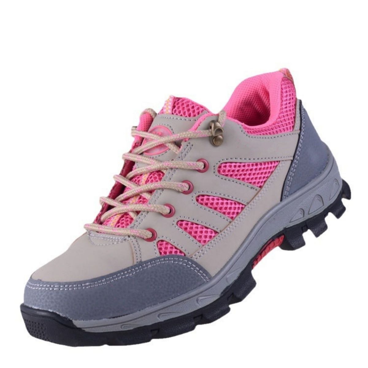 Women's Safety Shoes Steel Toe Work Shoes Girls Hiking Outdoor Shoes ...
