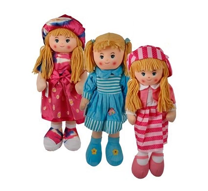 Set of 3 Rag Doll s 60cm Each | Shop Today. Get it Tomorrow! | takealot.com