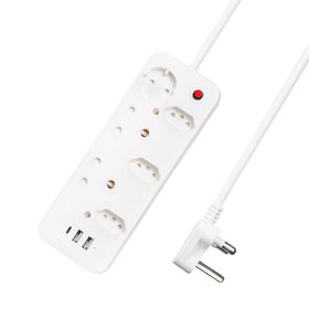 Redisson 9 Way Multi-Plug Adapter Fire Resistant 4x16A with 2 USB ...