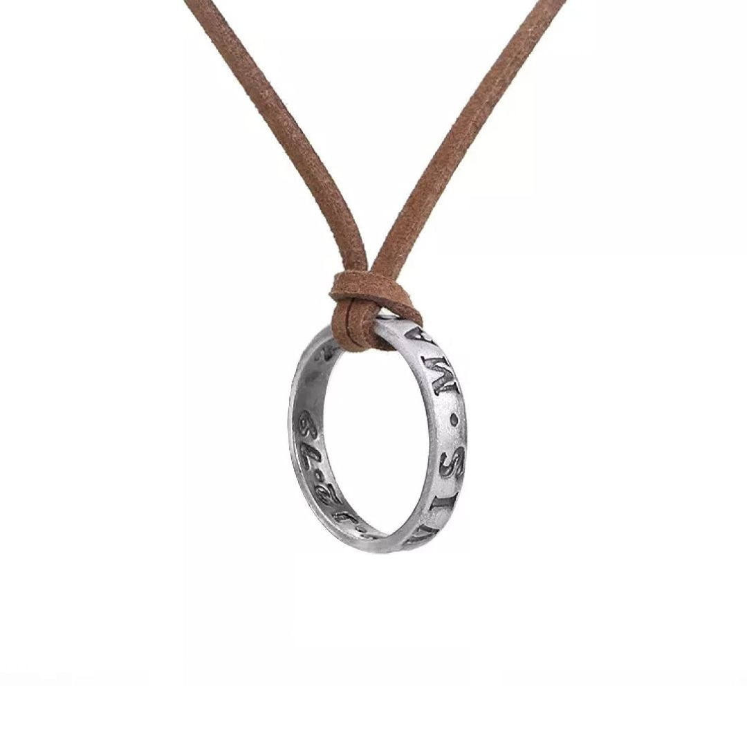 Uncharted 4 - Nathan Drake A Thief's End Ring Pendant Necklace - Unisex ...