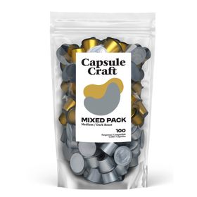 Capsule Craft - 100 x Med/Dark Roast Nespresso Compatible coffee capsules | Shop Today. Get it ...