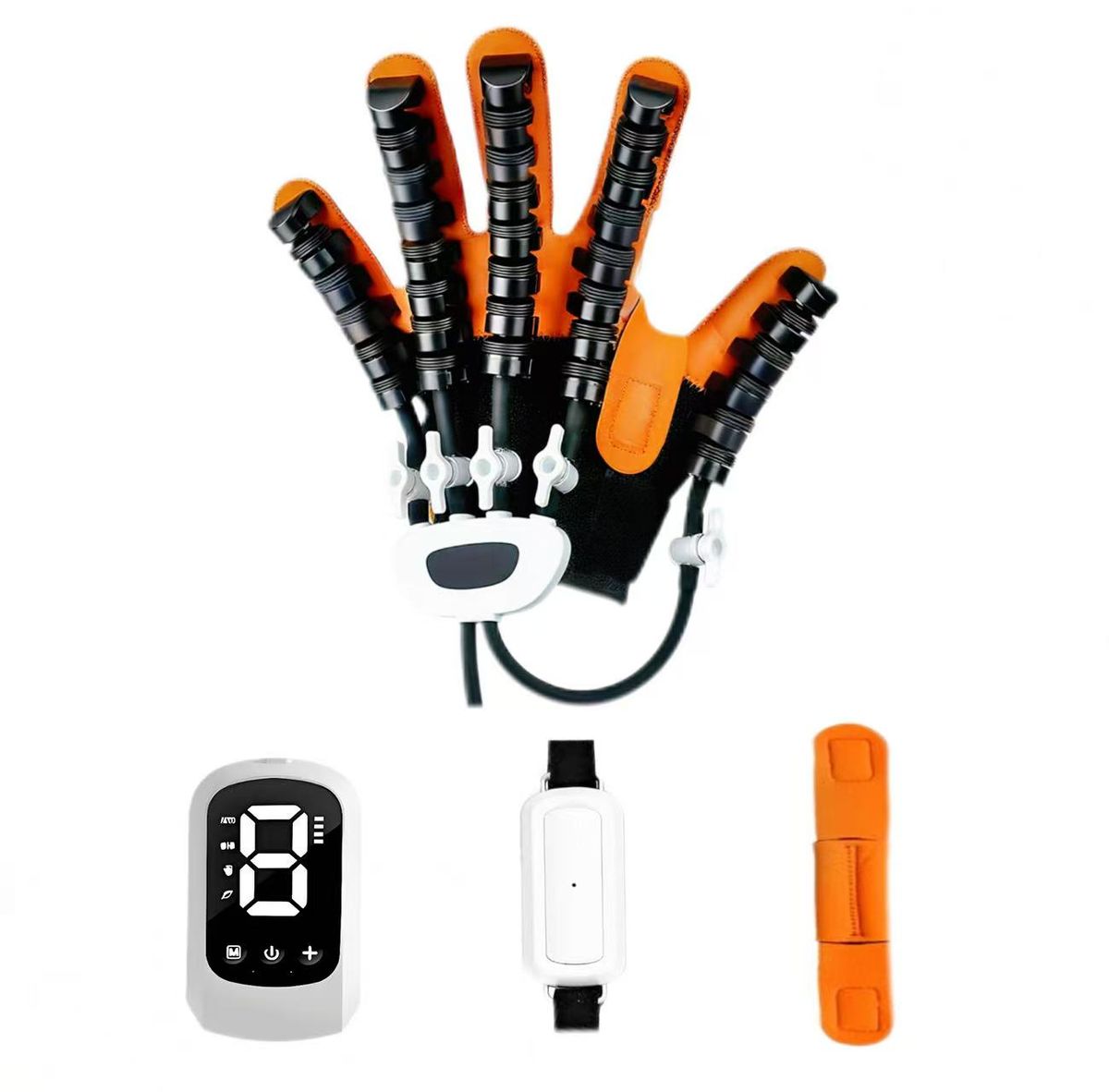 Robotic Glove Device Hand Injury Glove Massager Trainer - Left Hand ...