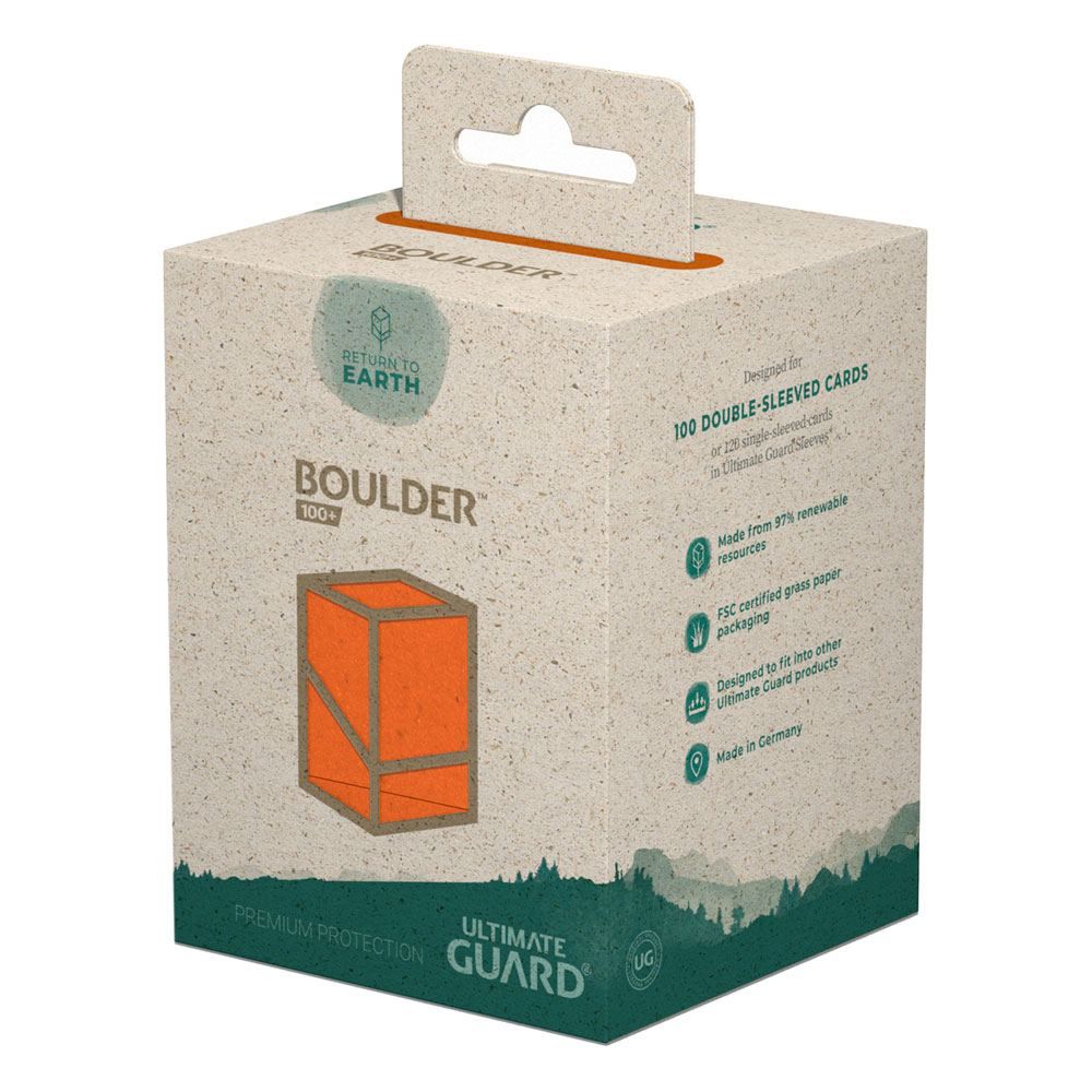 Ultimate Guard Return To Earth Boulder Deck Case 100+ Orange | Shop ...