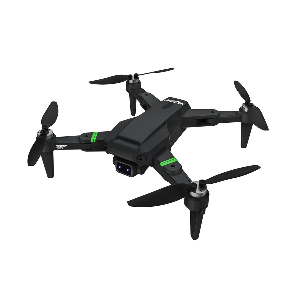Voyager - Zephyr Foldable Drone - Black & Green | Shop Today. Get it Tomorrow! | takealot.com