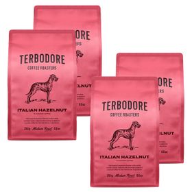 Terbodore Italian Hazelnut Filter Coffee Bundle - 4 x 250g | Shop Today ...
