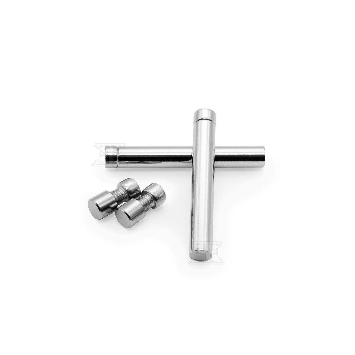 Silver Stainless steel Round Picture Frame Standoffs | Shop Today. Get ...