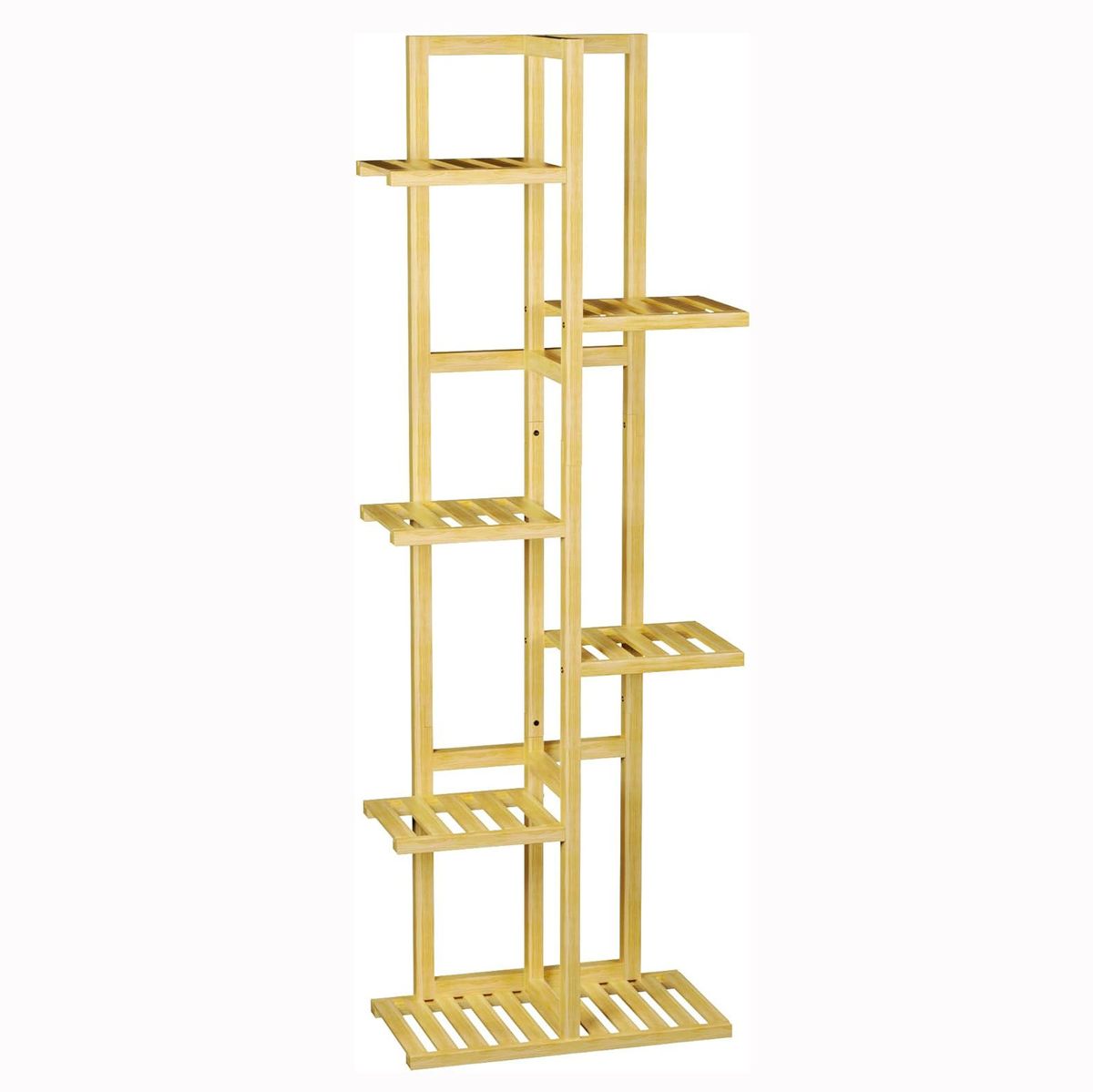 Garden Flower Stand Living Room Floor - To - Ceiling Indoor Plant Shelf ...