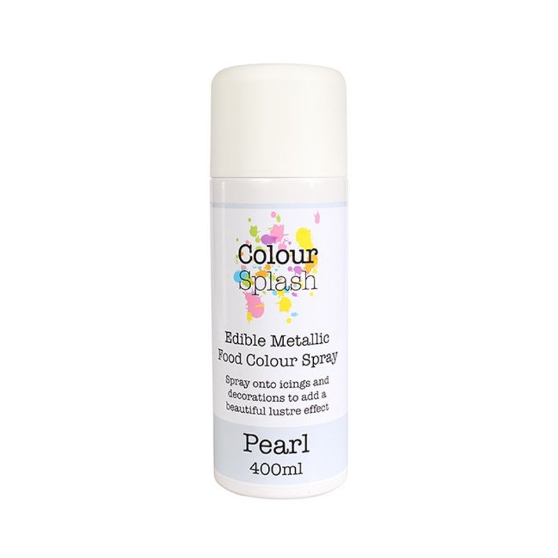 Colour Splash Edible Food Colour Icing Spray Sparkle Decoration 400ml ...