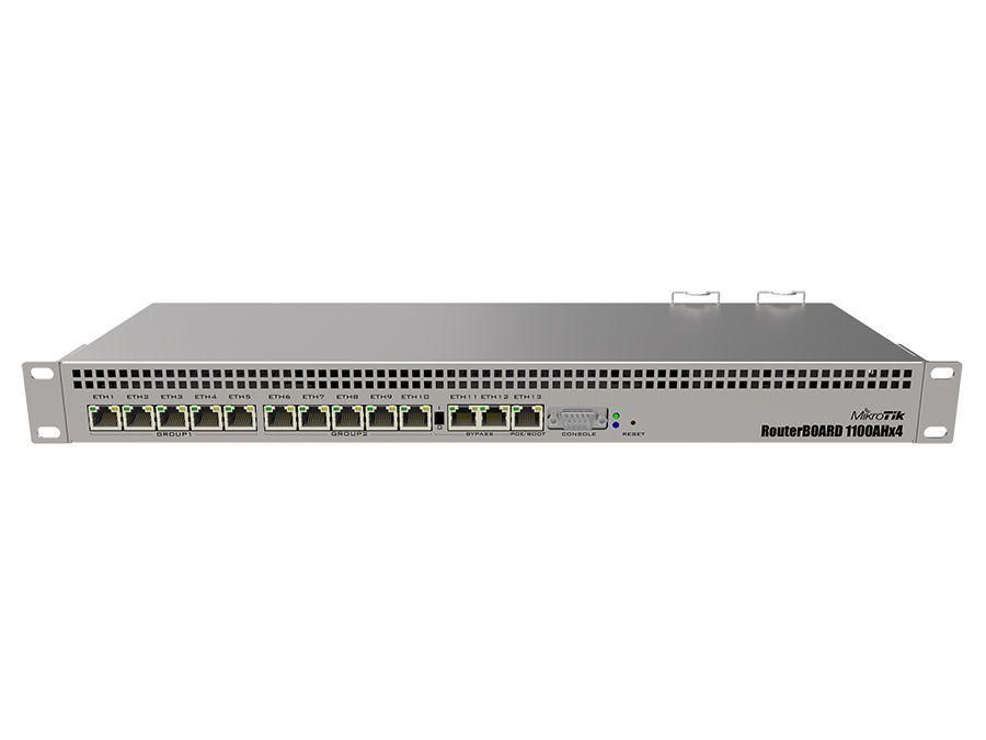 MikroTik 13 Port Gigabit 4 Core L6 Rack-Mount Router | Shop Today. Get ...