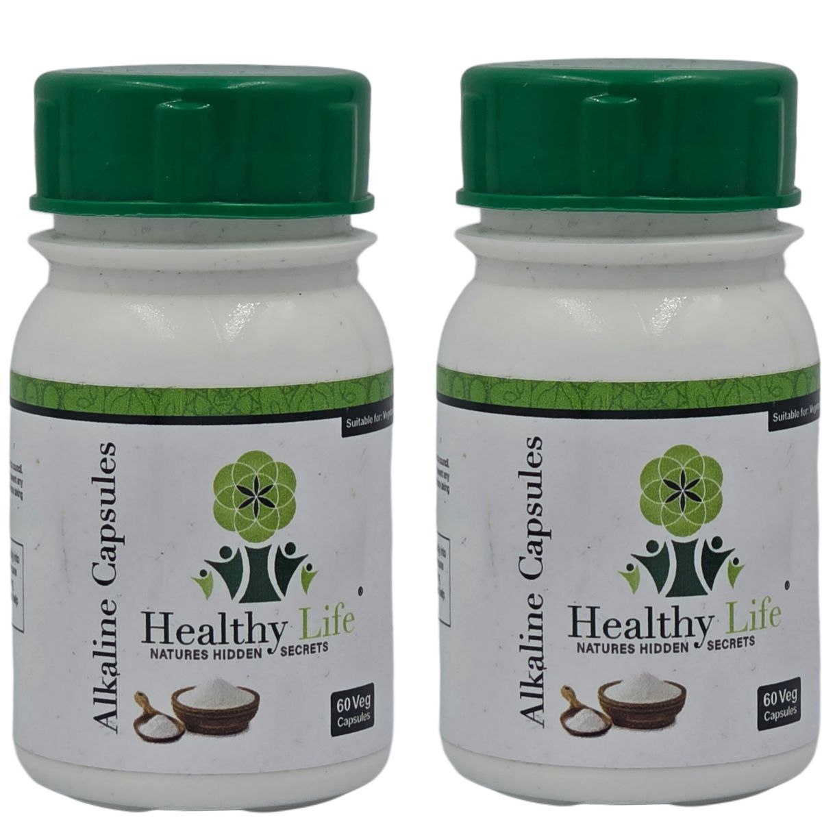 Healthy Life Alkaline Capsules 500mg - 60 x 2 | Shop Today. Get it ...