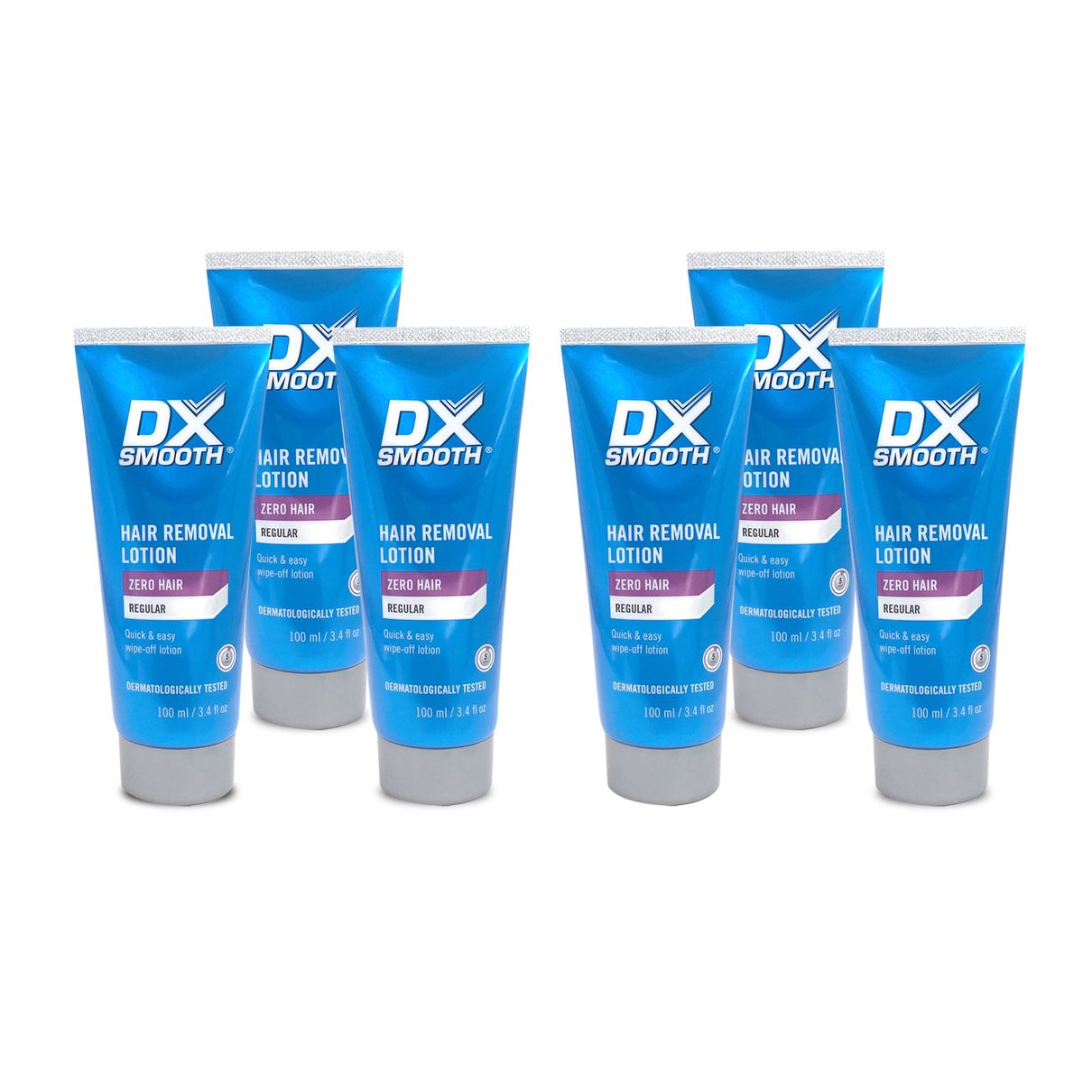 6 x 100ml DX Smooth - Zero Hair - Regular Hair Removal Lotion | Shop ...