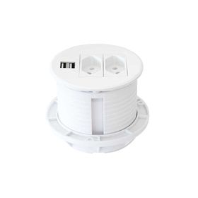Desk Top N-Type Socket And Usb White (2.1a/5v) | Shop Today. Get it ...
