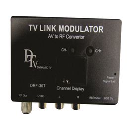 Dtv TV Link Modulator AV To RF Convertor DRF-30T | Shop Today. Get it ...