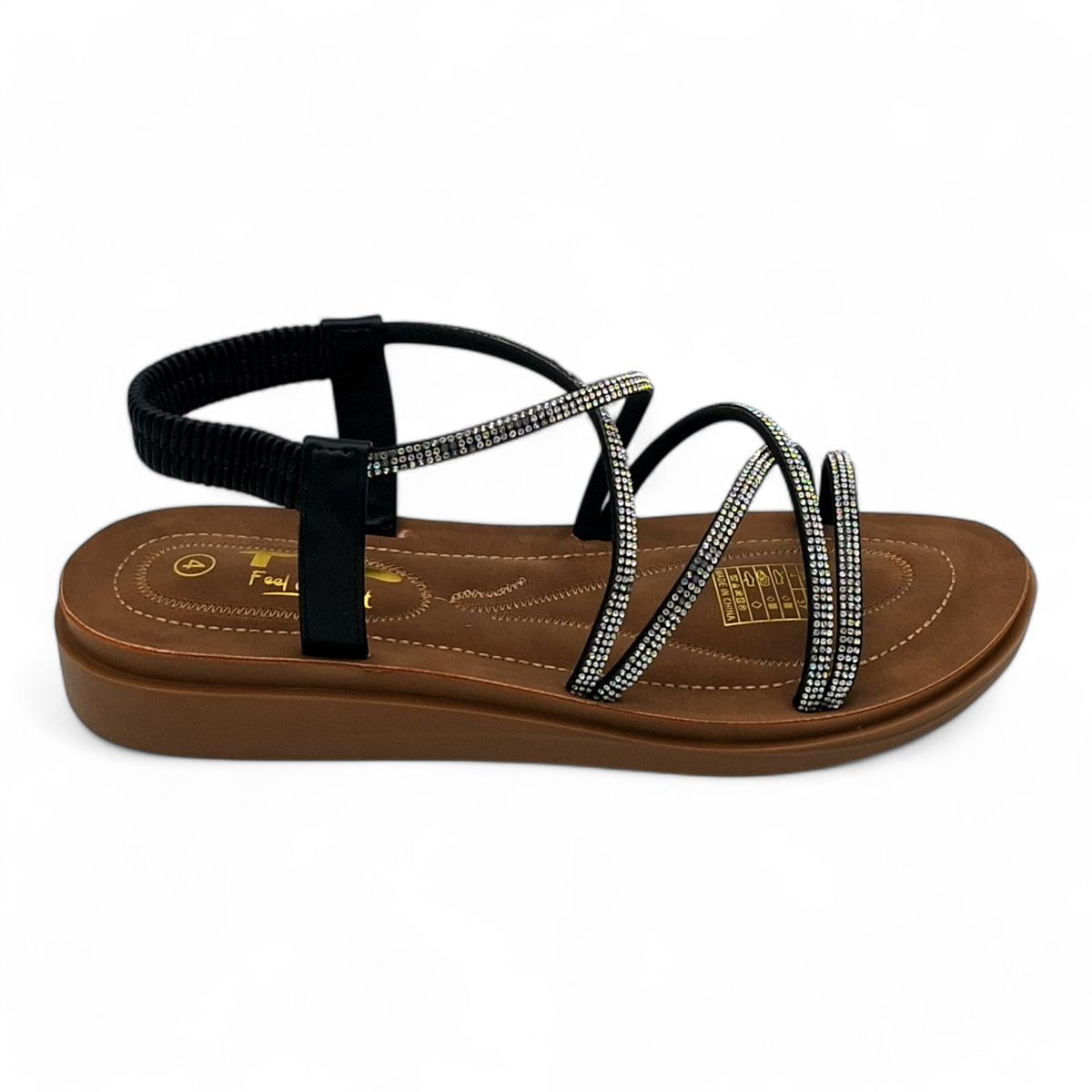 TTP Women Strappy Comfortable Embellished Sandal - MJ251010-2 | Shop ...