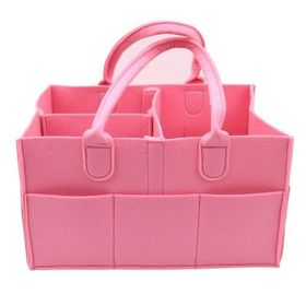 Baby Nappy Organizer Nursery Caddy Bag - Pink | Shop Today. Get it ...