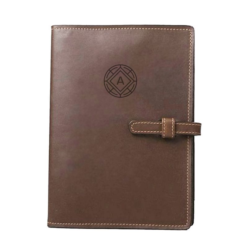 Genuine Leather Monogram Notebook - A5 | Shop Today. Get it Tomorrow ...