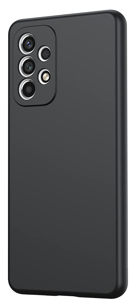 Nesty Black Silicone Cover for Samsung A33 5G With Camera Cut-Out ...