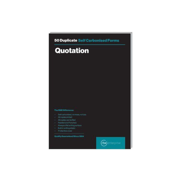 RBE Quotation Duplicate Pad A5 | Shop Today. Get it Tomorrow ...